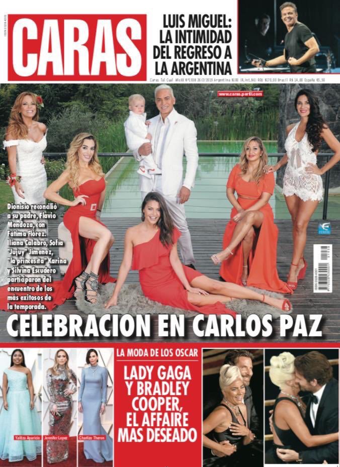 Tapa Caras: celebración en Carlos Paz | Pablo Layús