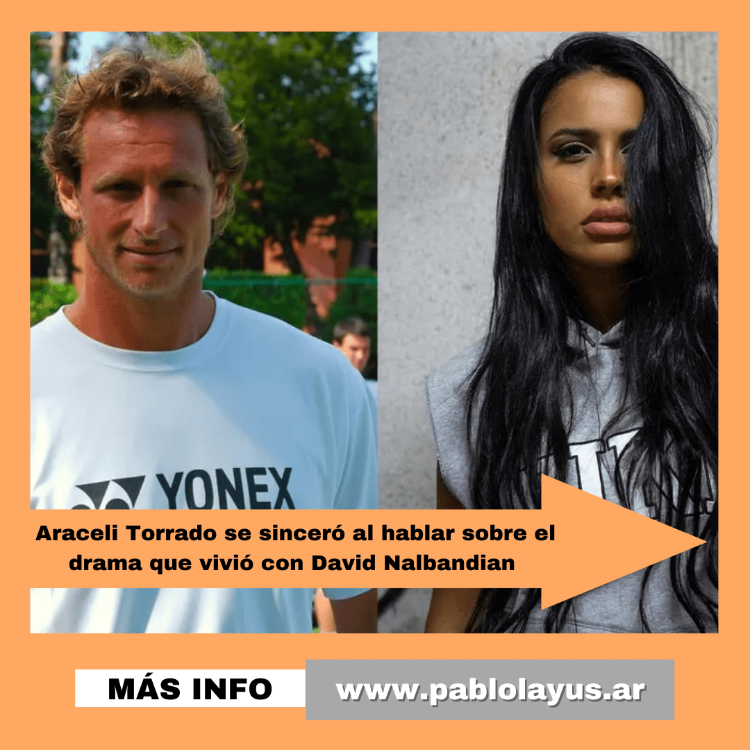 Araceli Torrado se sinceró al hablar sobre el drama que vivió con David ...