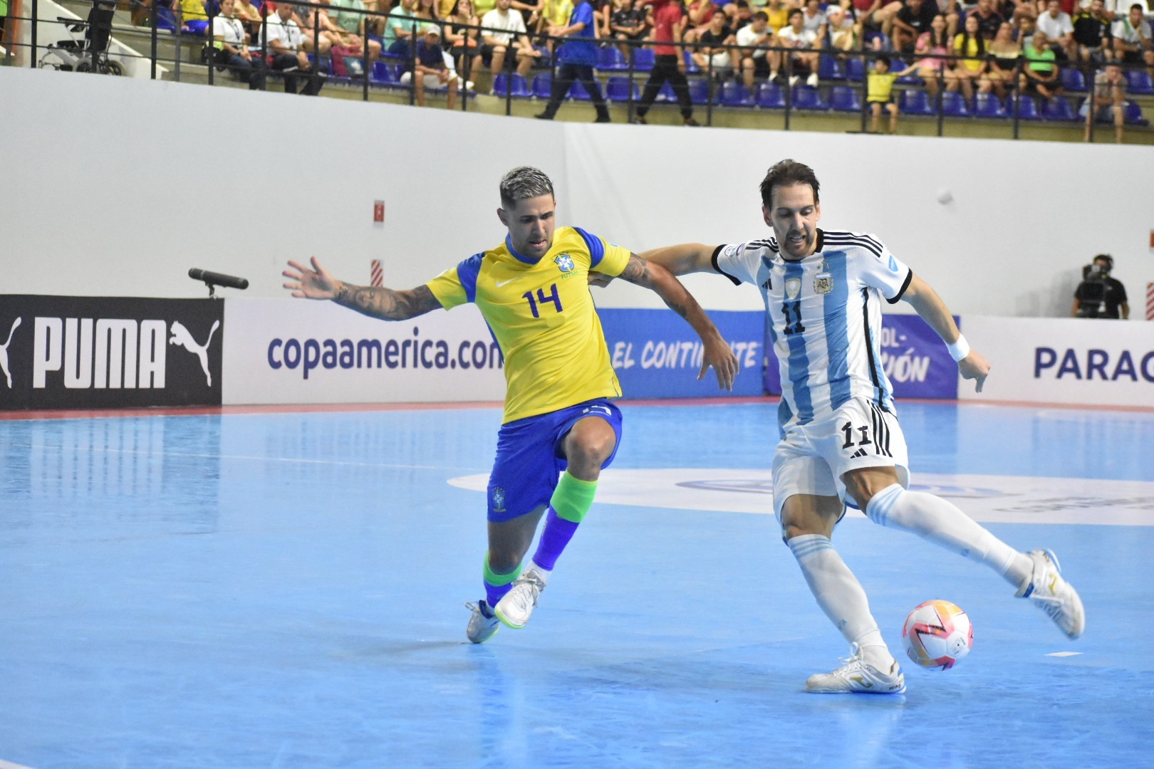 Argentina perdió ante Brasil la final de la Copa América de Futsal ...