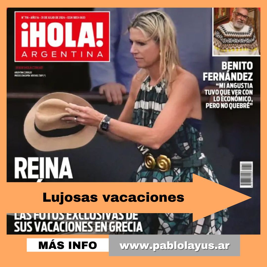Revista Hola Argentina: "Reina Máxima" | Pablo Layús