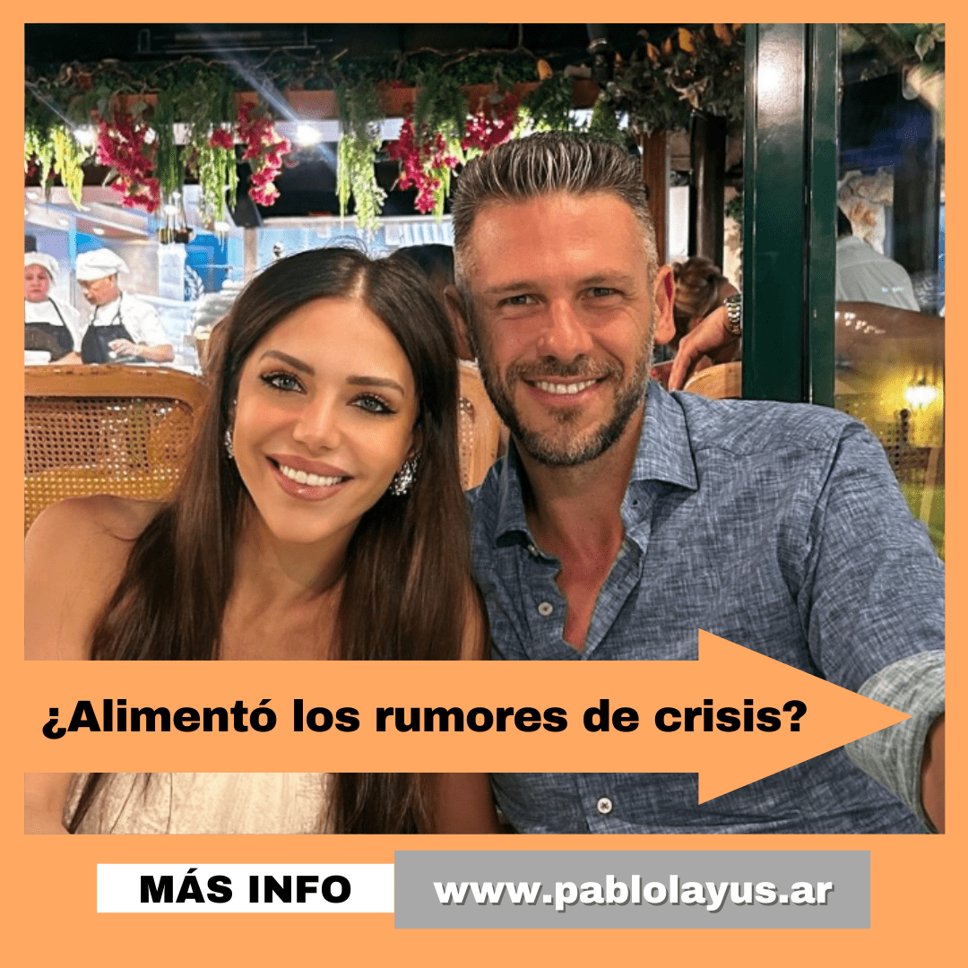 El tierno álbum familiar de Evangelina Anderson | Pablo Layús