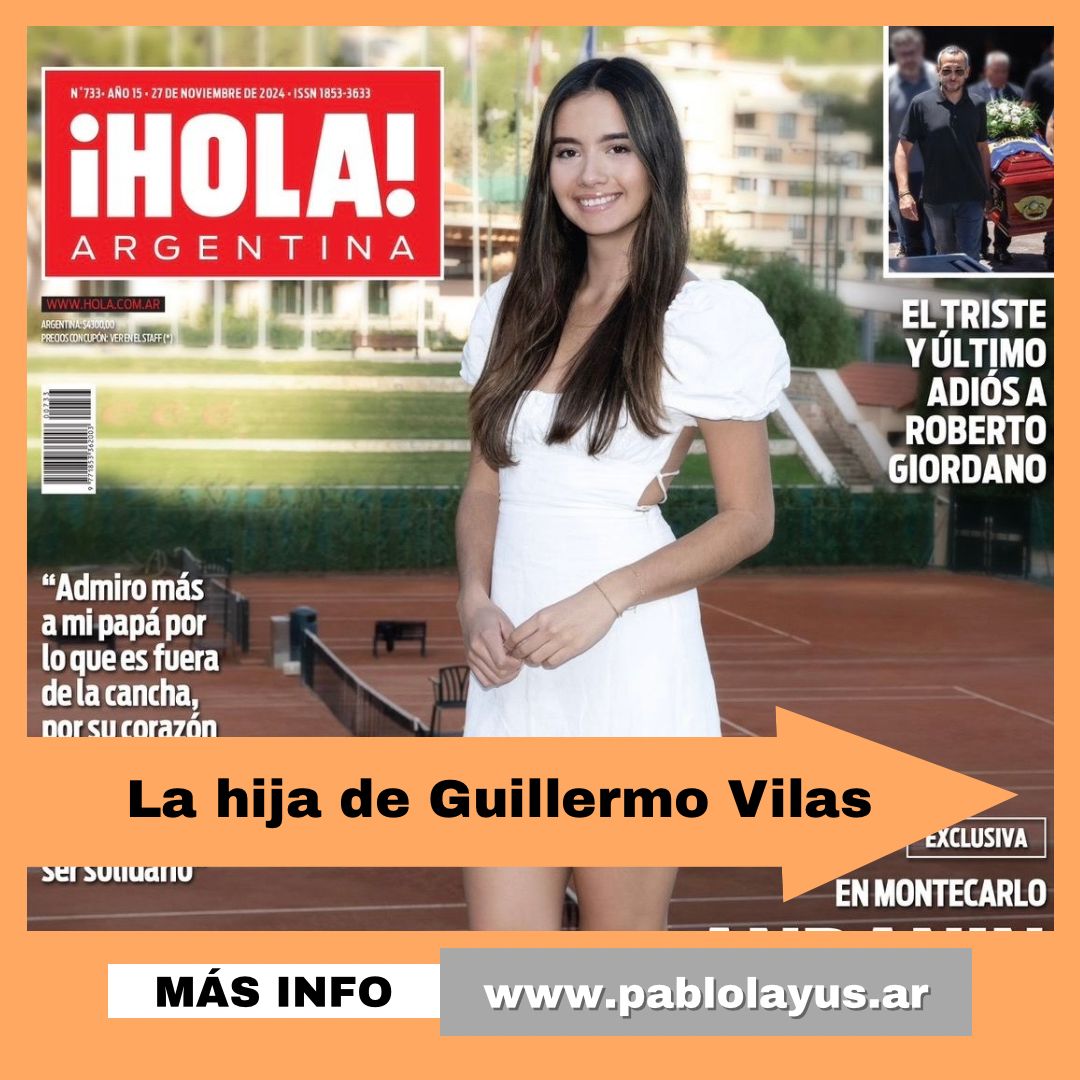 Revista Hola Argentina: "Andanin Vilas, en Montecarlo" | Pablo Layús