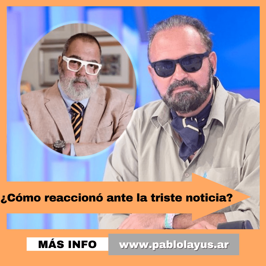 Tartu contó cómo se enteró del fallecimiento de Lanata | Pablo Layús