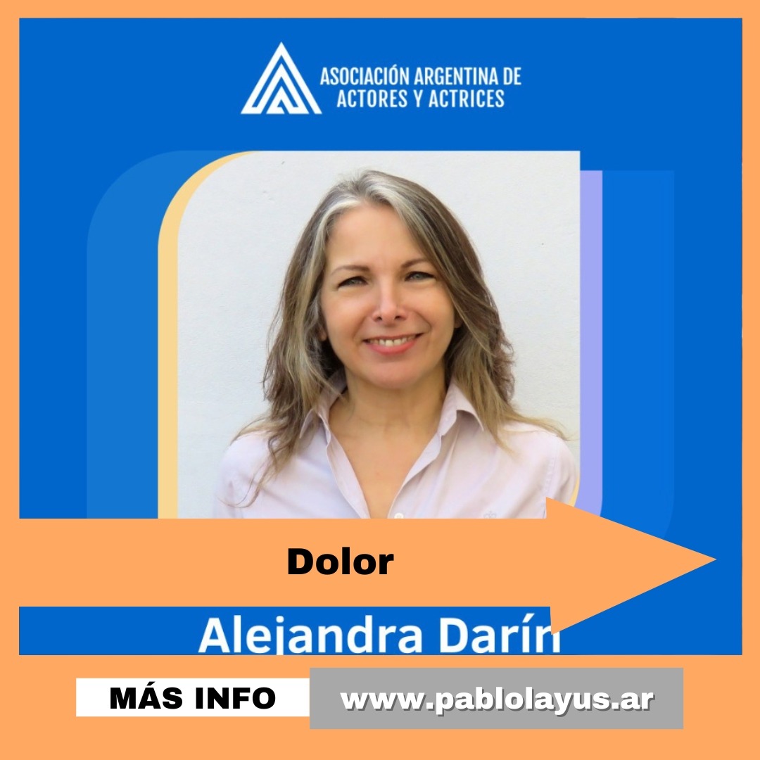 Dolor. Murió Alejandra Darín | Pablo Layús
