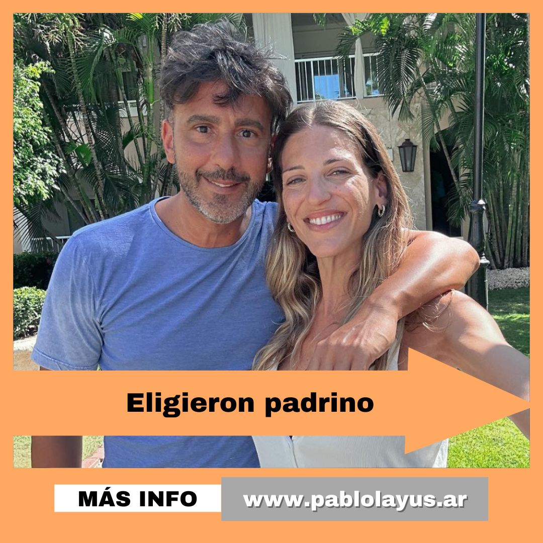 A qué famoso eligieron Macarena Rinaldi y Fede Hoppe como padrino de su ...