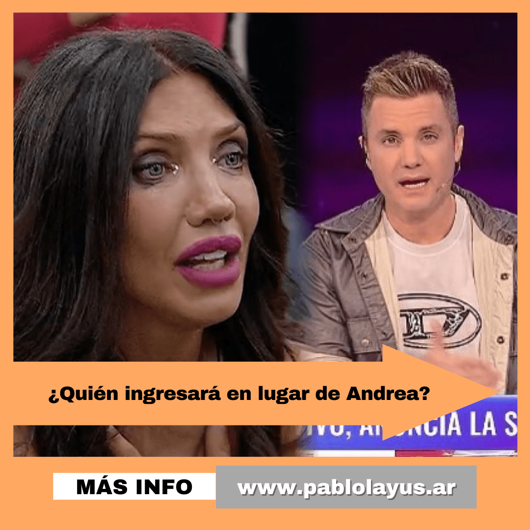 #GranHermano: Santiago del Moro confirmó quién ingresará por Andrea ...