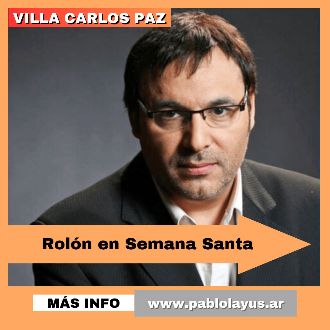 Gabriel Rolón en Semana Santa | Pablo Layús