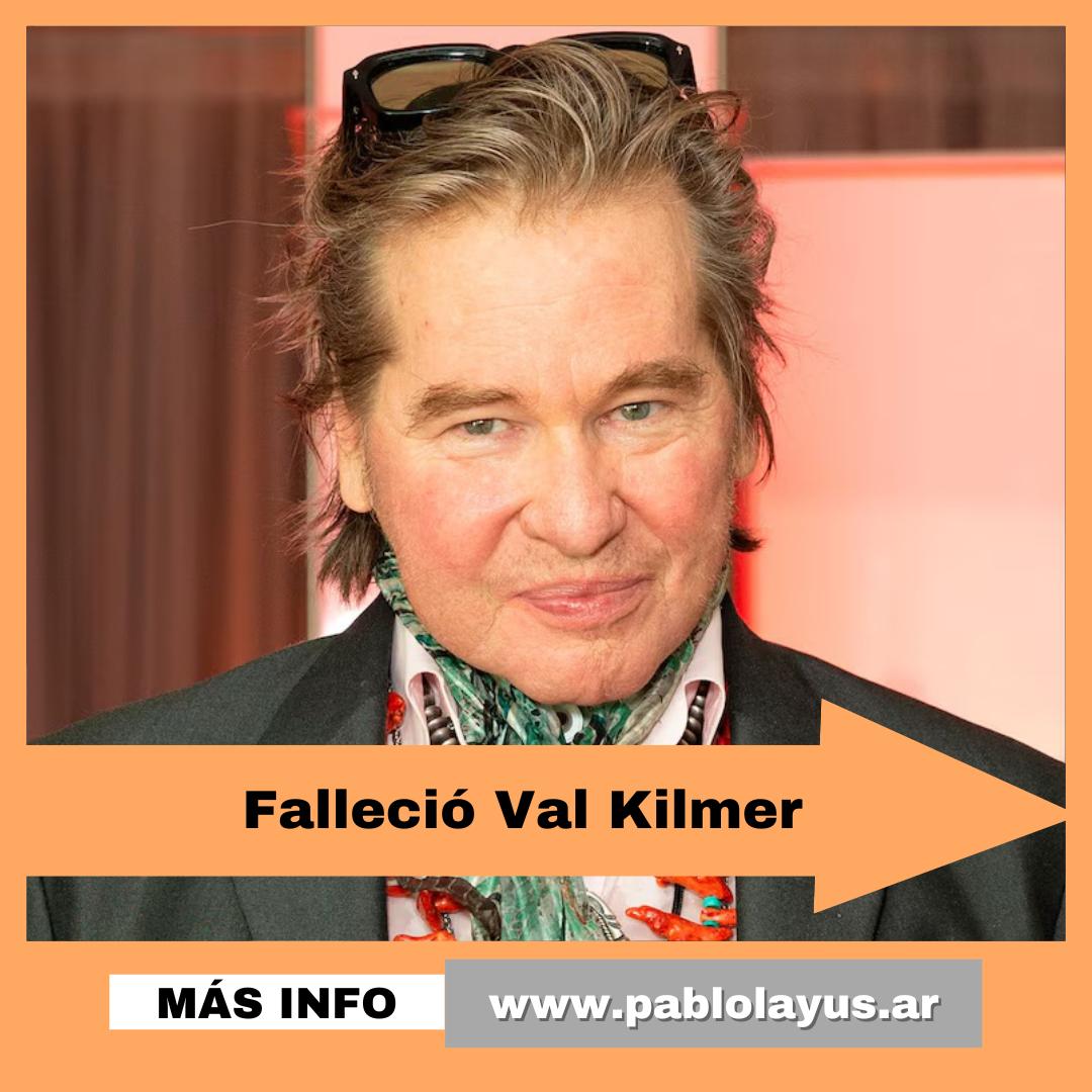 Murió Val Kilmer, actor que interpretó a Jim Morrison y Batman | Pablo ...