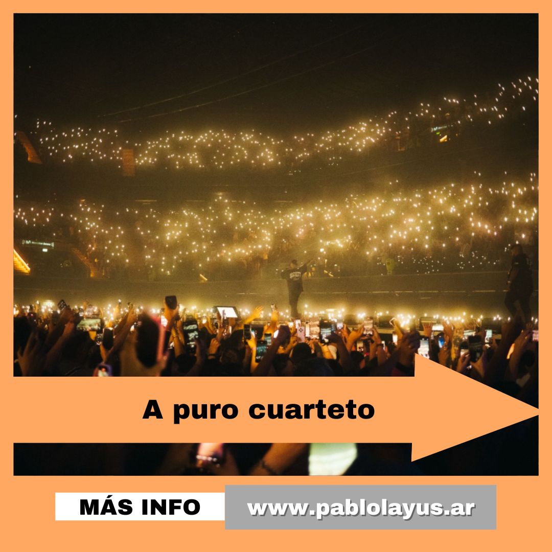 Ulises Bueno y una noche a puro cuarteto en el Movistar Arena | Pablo Layús