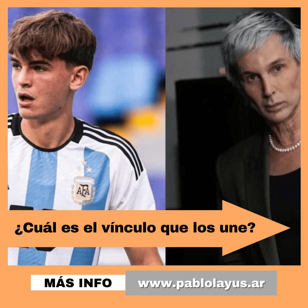 Cuál es el vínculo que une a Nico Paz con el diseñador Fabián Paz ...