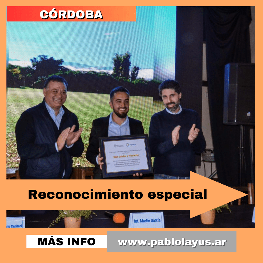 San Javier Yacanto fue distinguido como uno de los pueblos más lindos ...