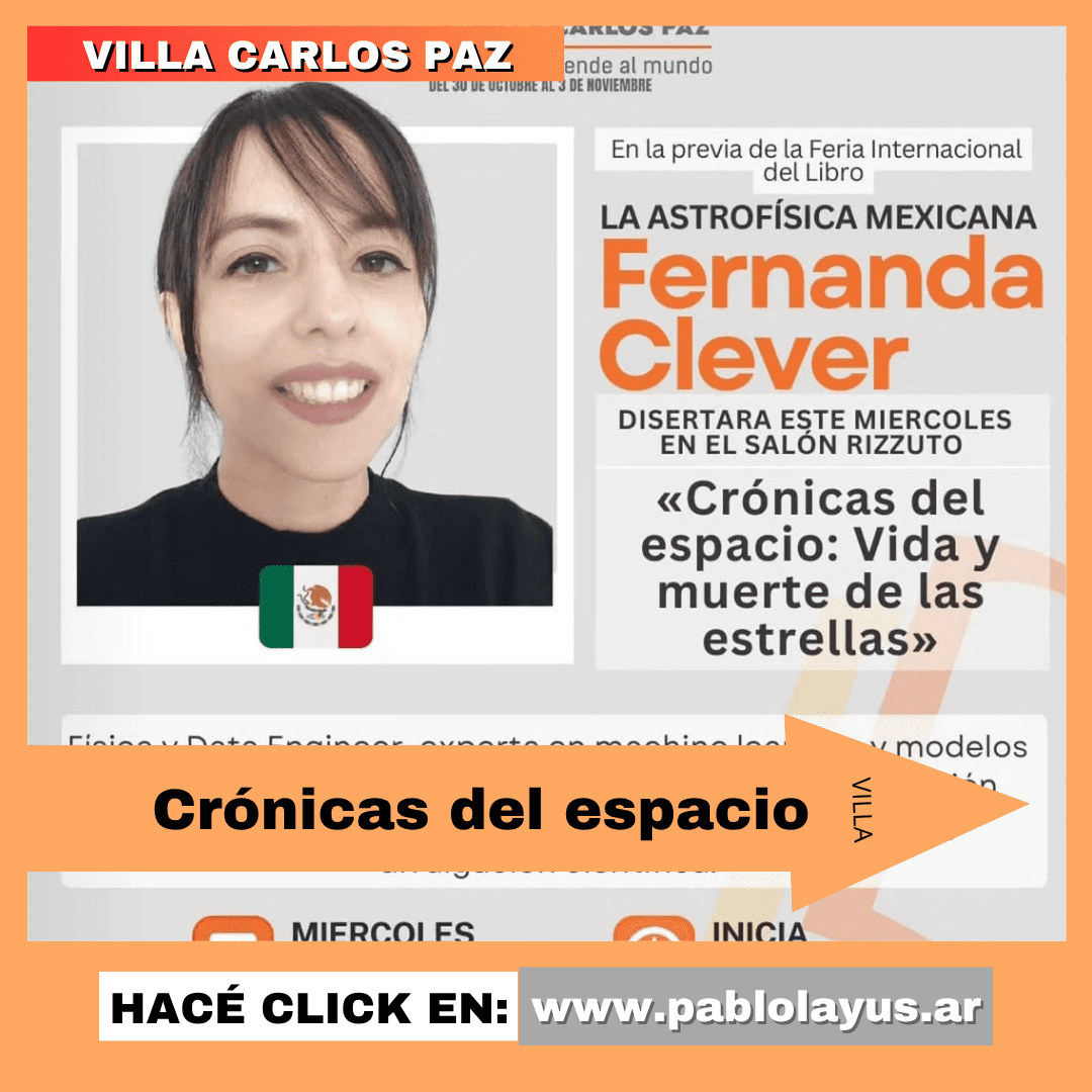 Charla en el Rizzuto: “Crónicas del espacio" | Pablo Layús