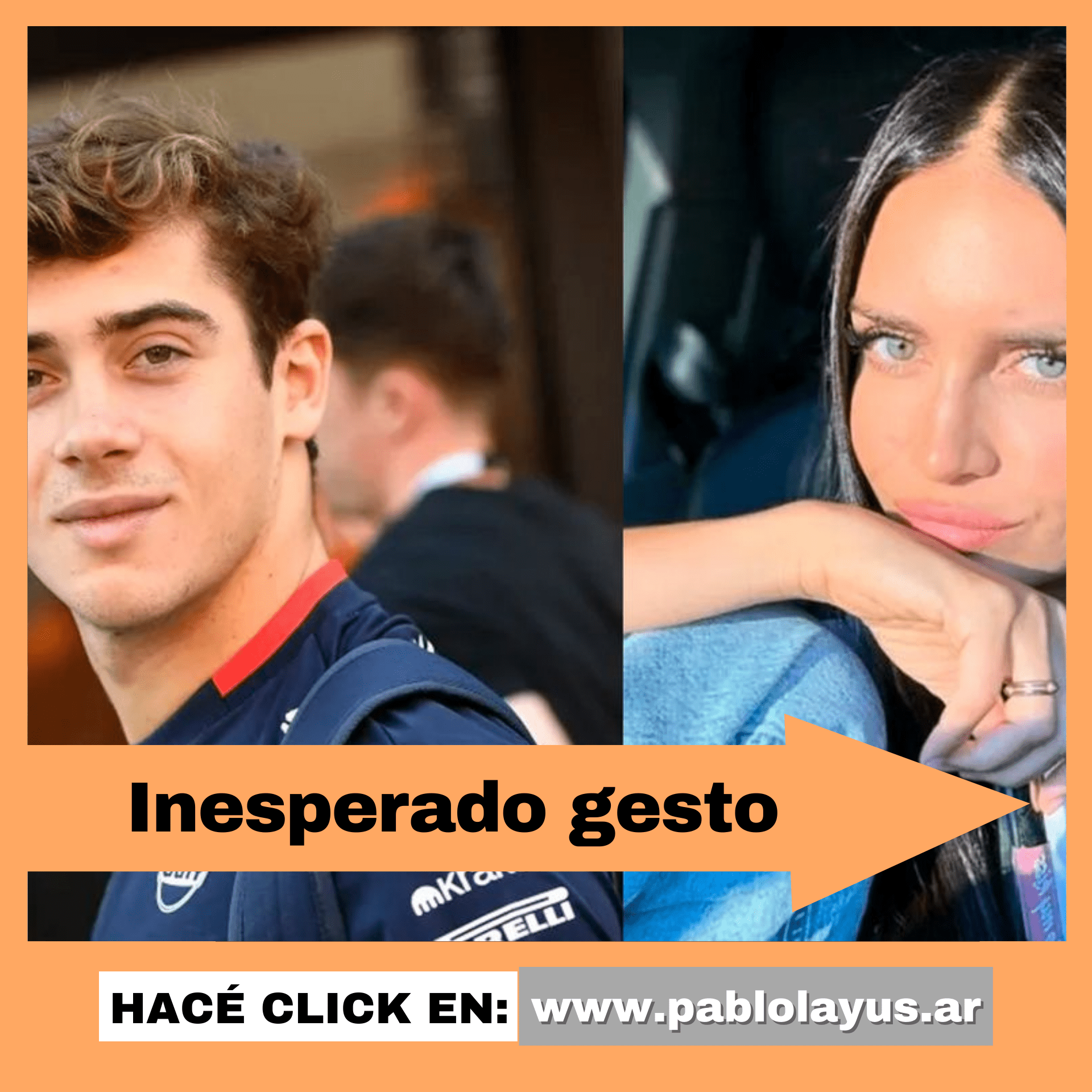 ¿Franco Colapinto y Zaira Nara juntos? | Pablo Layús