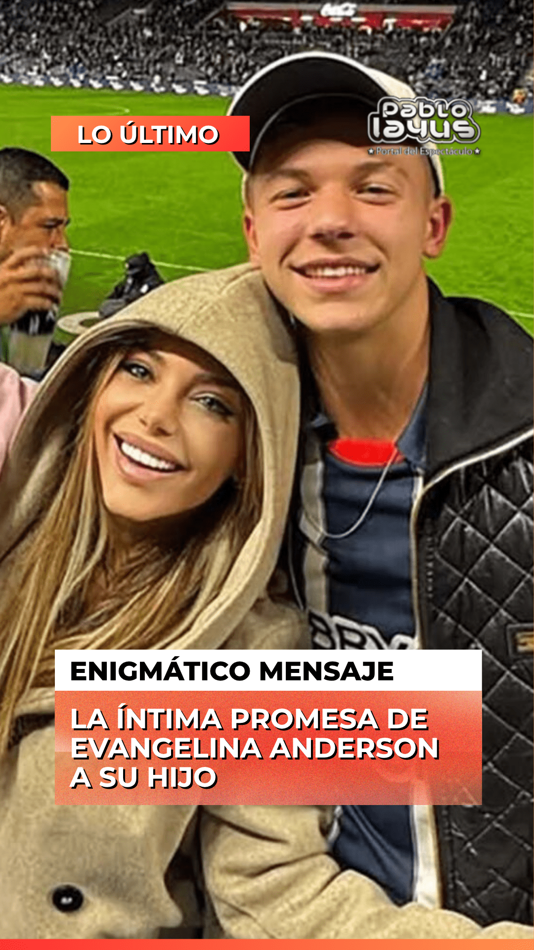 La íntima promesa de Evangelina Anderson a su hijo | Pablo Layús