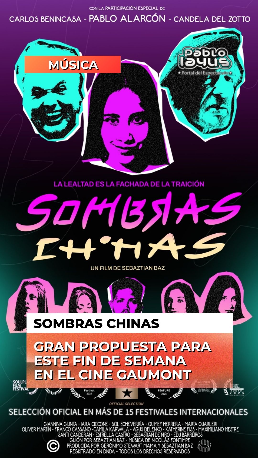 Sombras Chinas en el Gaumont: la comedia que se convierte en una ...
