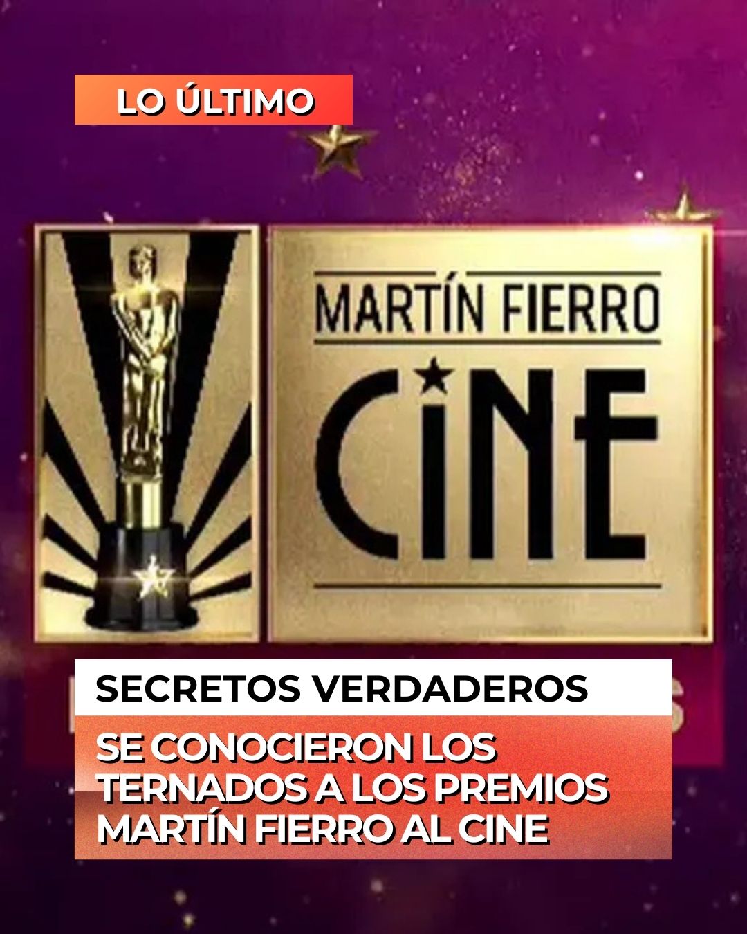 Se conocieron los ternados a los Premios Martín Fierro al Cine | Pablo ...