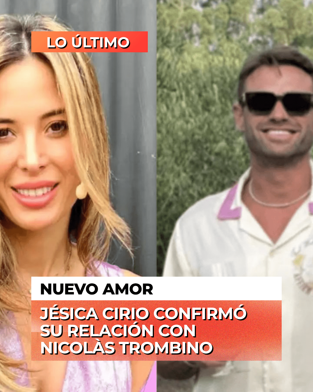 Jésica Cirio confirmó su relación con Nicolás Trombino | Pablo Layús