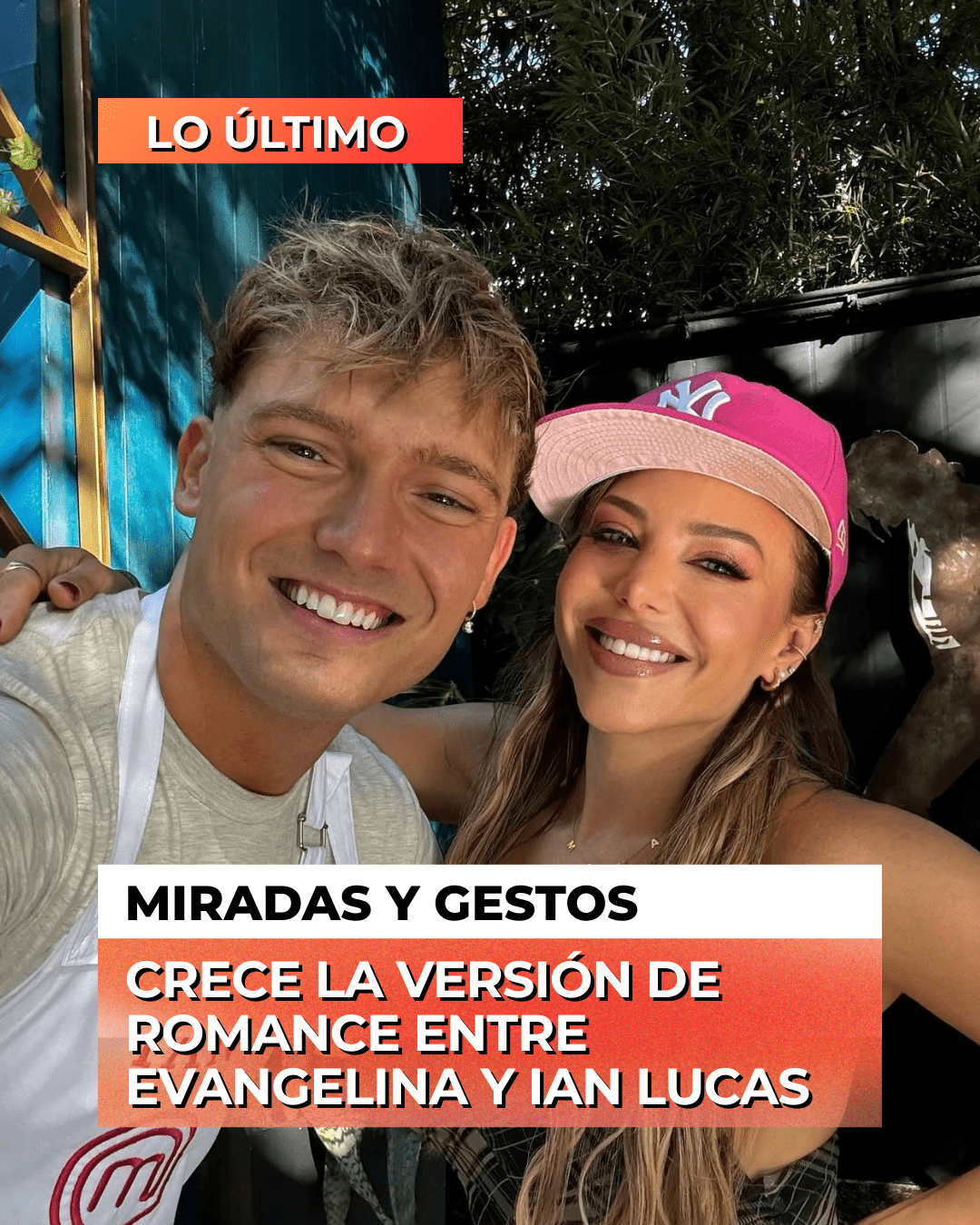 Crece la versión de romance entre Evangelina Anderson y Ian Lucas ...