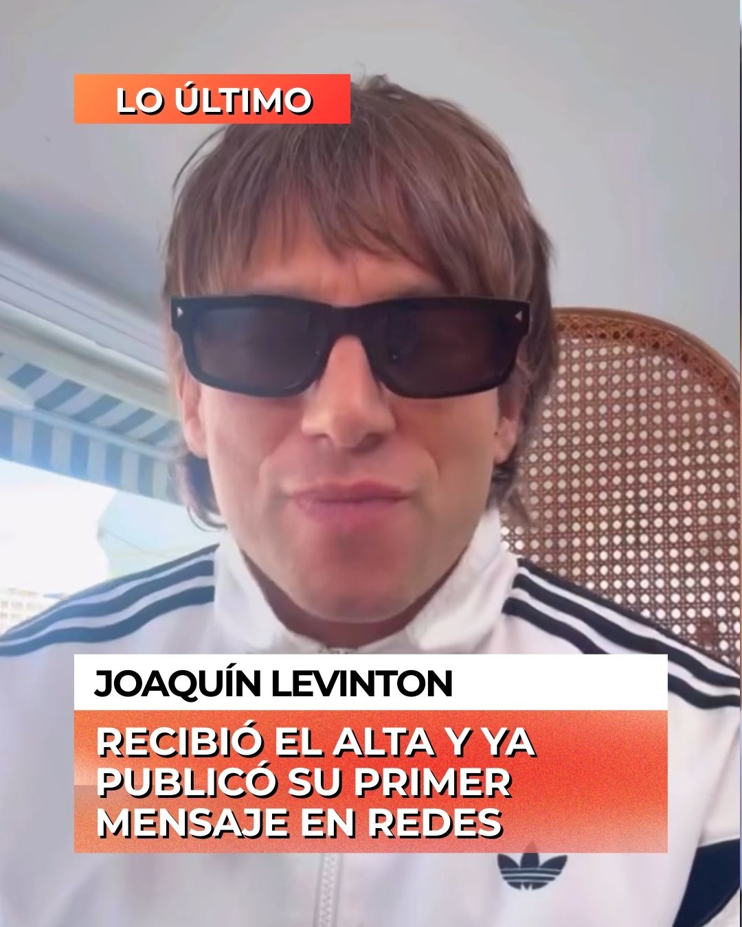 Joaquín Levinton recibió el alta y ya publicó su primer mensaje en ...