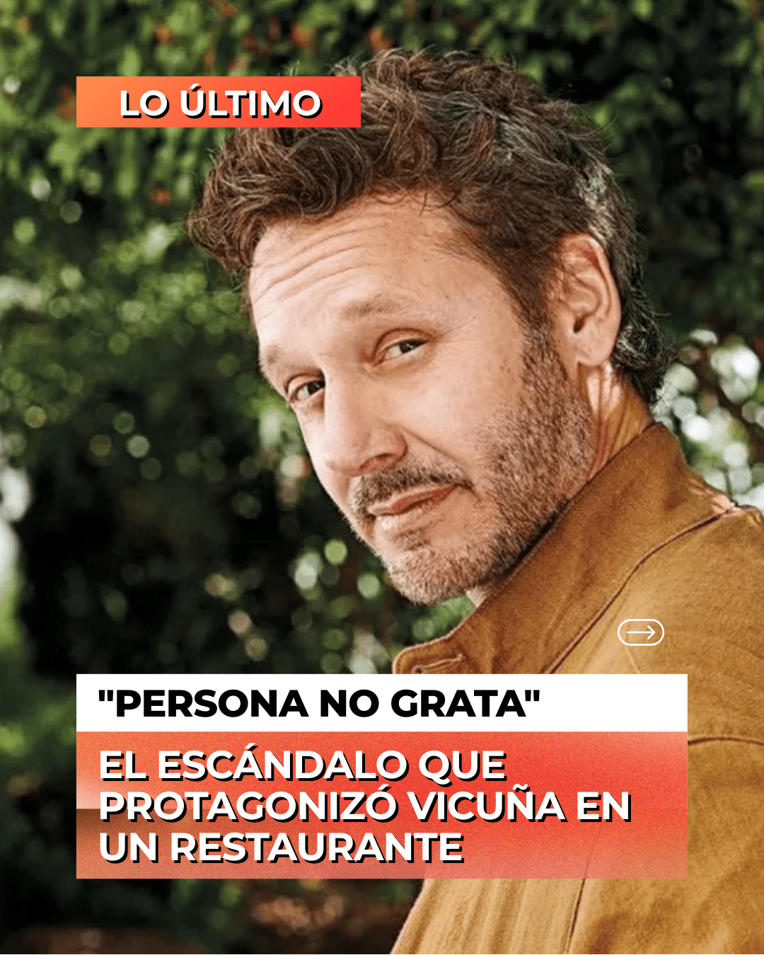 Se filtró el escándalo que protagonizó Benjamín Vicuña en un ...